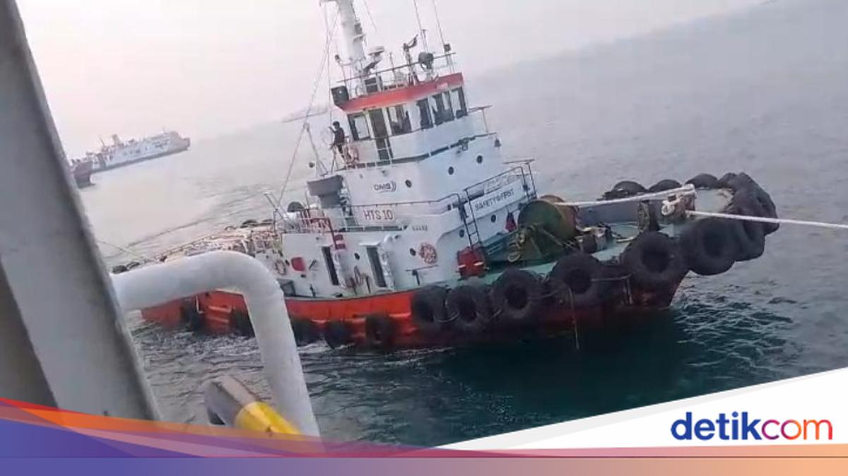 Penumpang-Kendaraan Sudah Dievakuasi Usai KMP Sebuku Alami Kemudi Mati