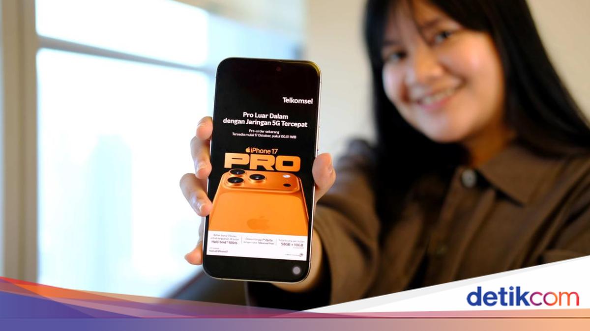 Telkomsel Buka Preorder iPhone 17 dan Air, Bundling Halo+ Rp 777 Ribu