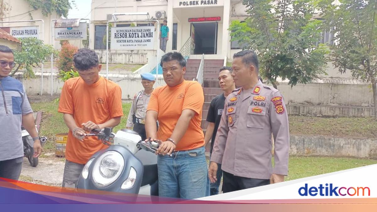 Modal Tampang Memelas, Subrantas Curi Motor Modus Nebeng di Jambi