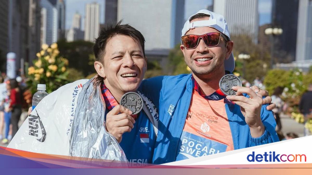Ariel NOAH hingga Raffi Ahmad Ikut Chicago Marathon, Suporter Gak Kalah ...