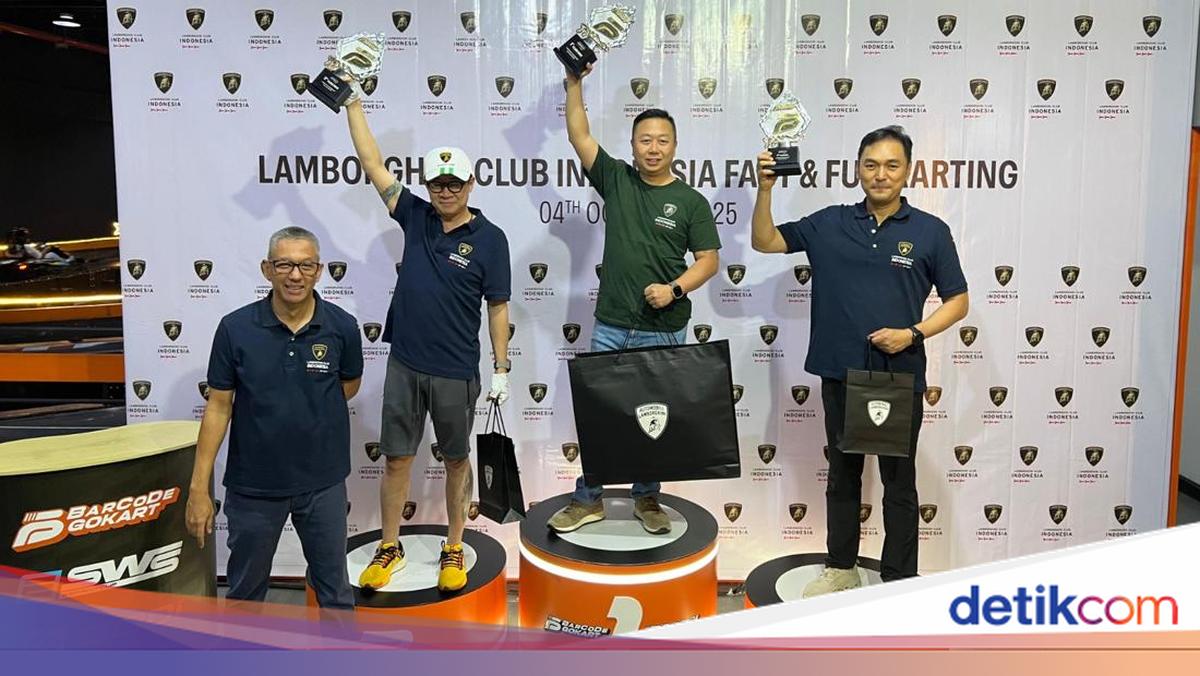 Lamborghini Club Indonesia Rayakan Kebersamaan Seru di Barcode Gokart