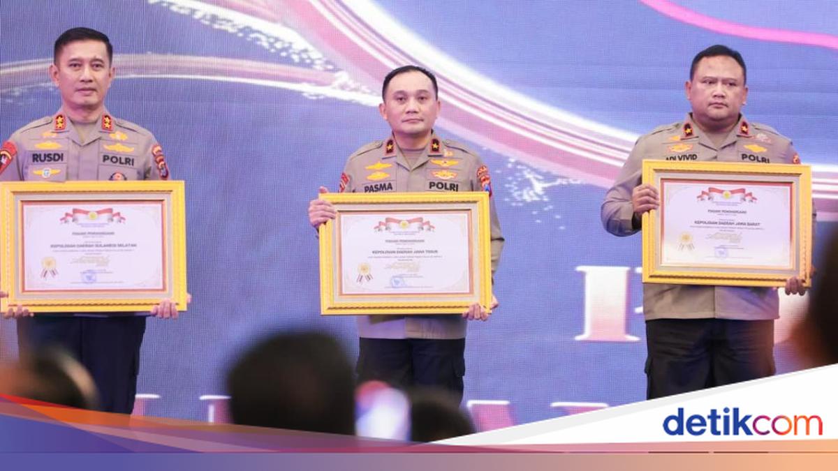 Polda Jatim Masuk 5 Besar Terbaik di Kompolnas Awards 2025