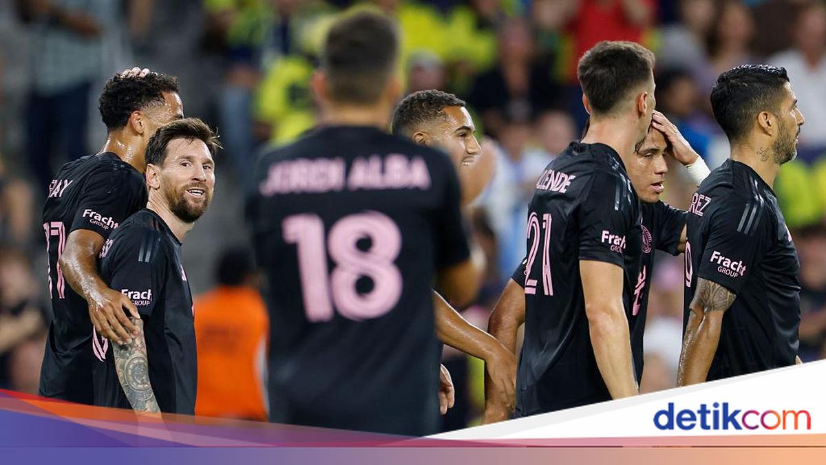 Inter Miami Bungkam Nashville 5-2, Lionel Messi Hat-trick
