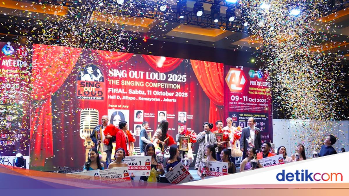 Kompetisi Vokal SING OUT LOUD 2025 Tampil Meriah, Ini Pemenangnya