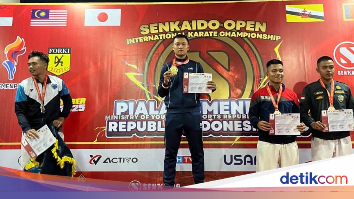 Personel Brimob Polda Metro Sabet 2 Medali di Kejuaraan Karate ...