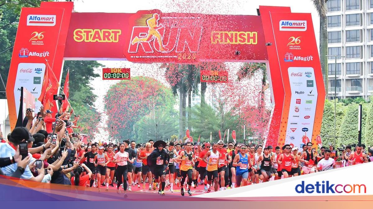 Alfamart Run 2025 Raih Rekor MURI, Goodie Bag 40 Kg Jadi Incaran Peserta