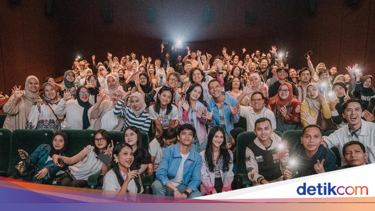 Keseruan Leya Princy dan El Putra Hadiri Nobar Film Rangga & Cinta