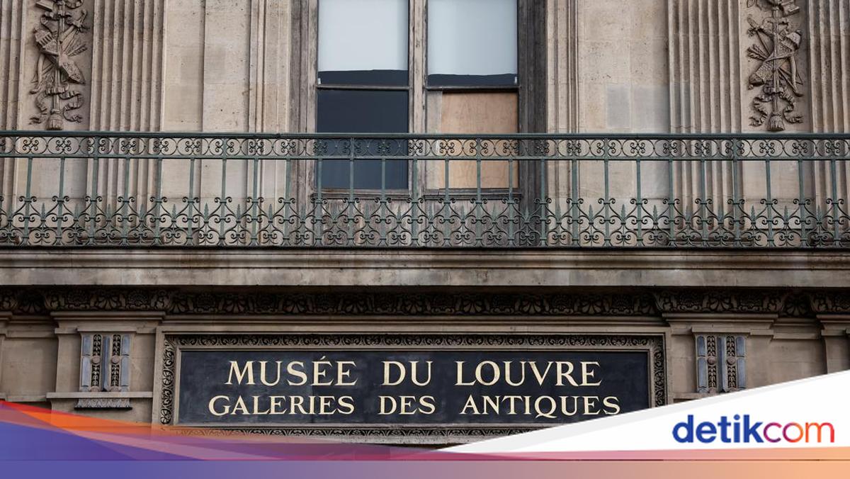 Jaksa Prancis: Perampok Louvre Maling Kelas Teri