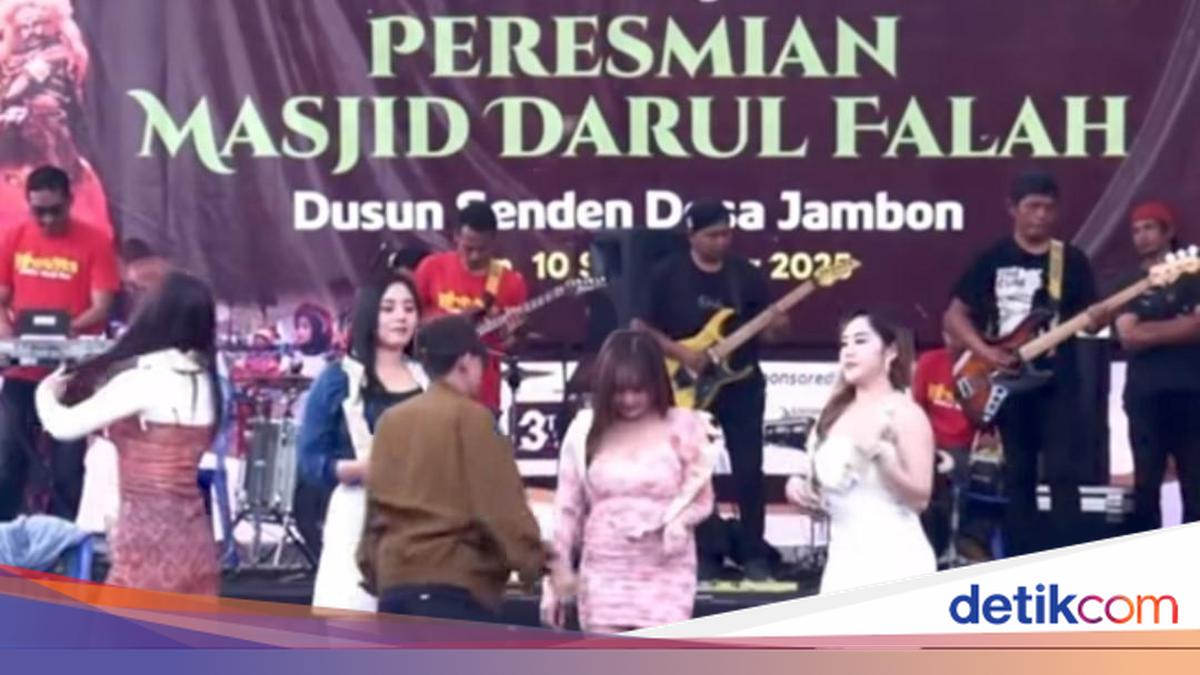 Viral Peresmian Masjid di Temanggung Nanggap Biduan Dangdut, Ini Faktanya
