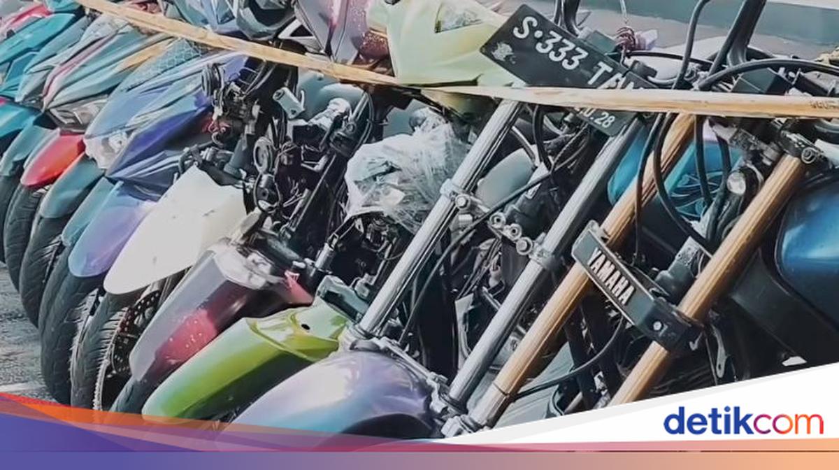 Polisi Razia Balap Liar di Cileungsi Bogor, Sita 16 Motor