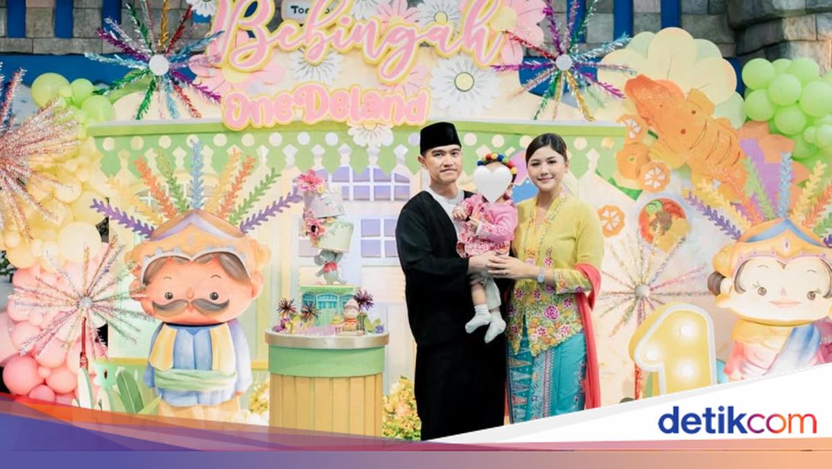 8 Foto Ultah ke-1 Bebingah Anak Kaesang & Erina, Meriah Bertema Ondel-ondel