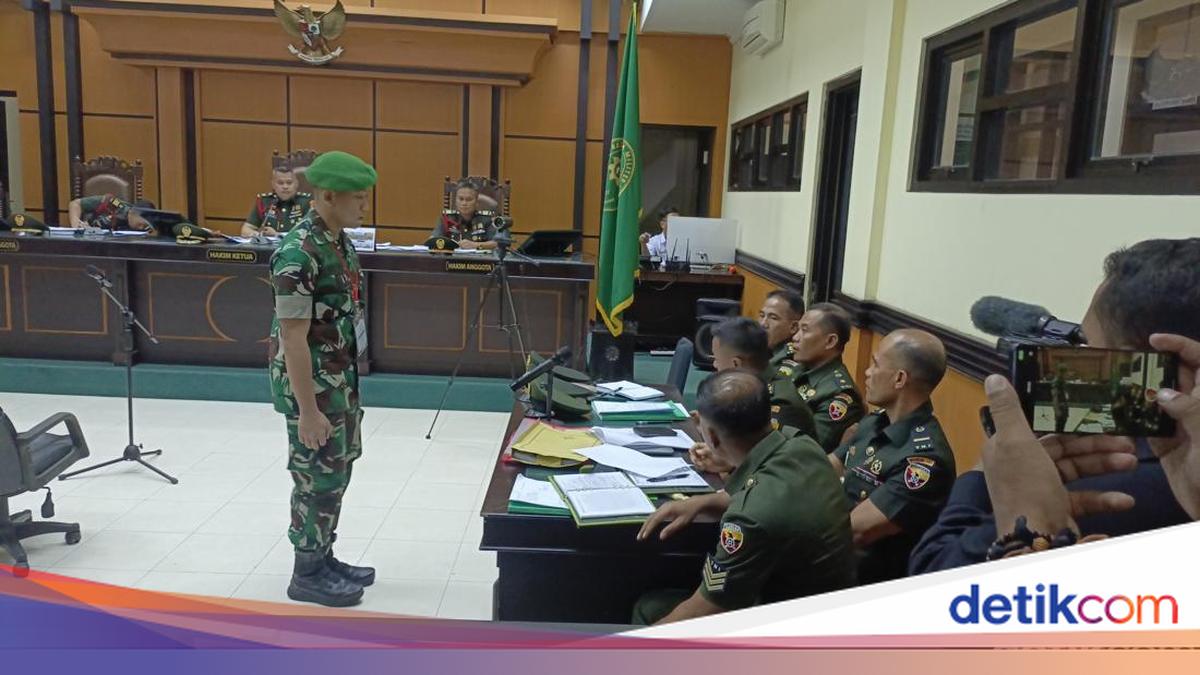 Danki Lettu Rahmad Didakwa Izinkan Anggota Aniaya Prada Lucky hingga Tewas