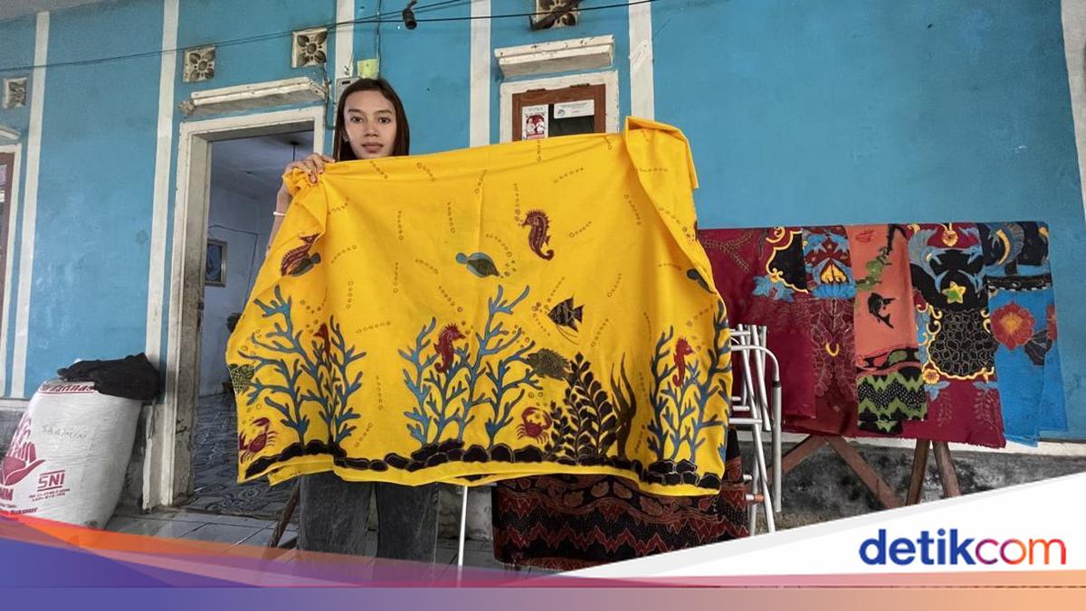 Mengenal Batik Tulis Motif Marlin Khas Pangandaran