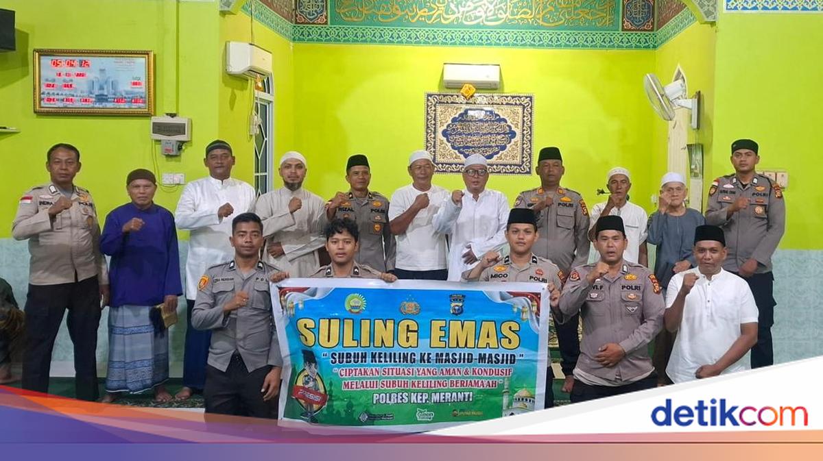 'Suling Emas' Polres Meranti Ajak Warga Perkuat Iman dan Jaga Kamtibmas