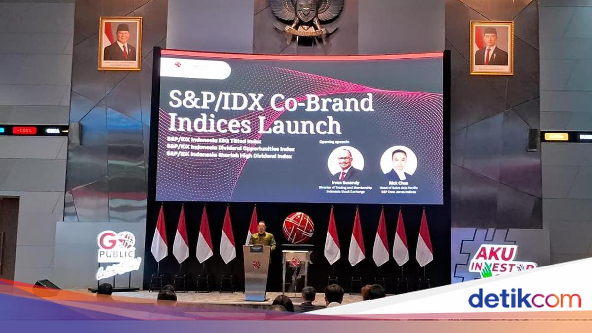 Bursa Gandeng S&P Dow Jones Luncurkan Tiga Indeks Baru