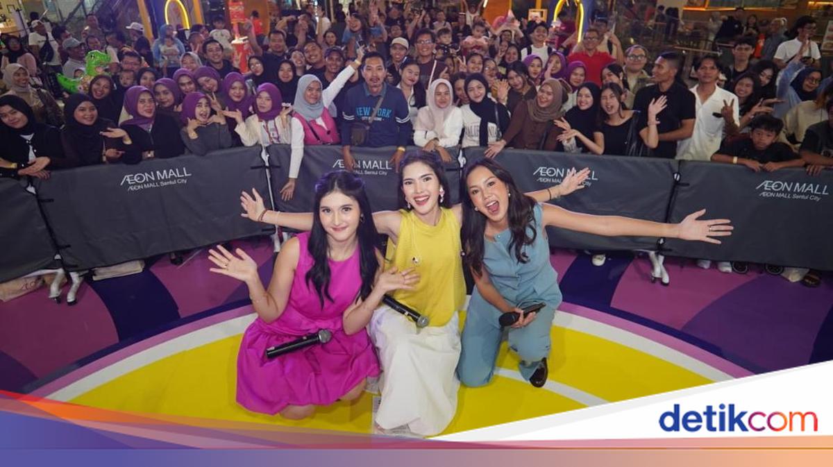 Saat Saphira Adya, Nadia Dari, dan Gaby Rosse Bikin Heboh Mal