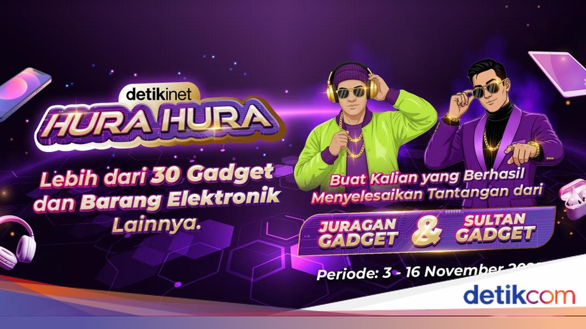 Wow! Juragan dan Sultan Mau Bagi-bagi Gadget di detikINET Hura-hura