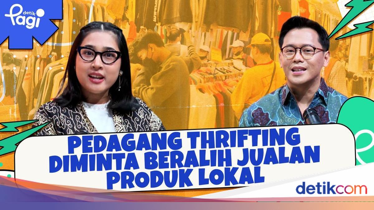 Pedagang Thrifting Diminta Beralih Jualan Produk Lokal