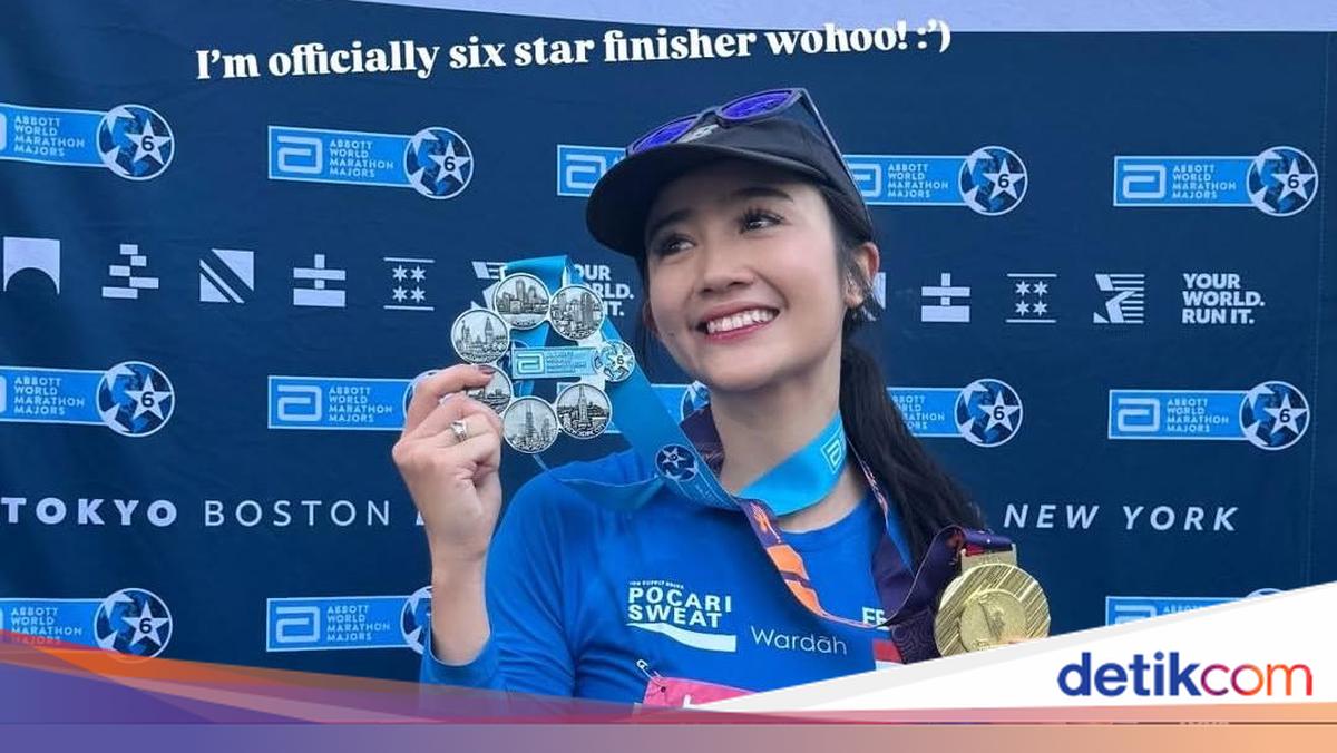 Febby Rastanty Raih Six Star Medal di New York Marathon: Nyusruk-Lutut ...