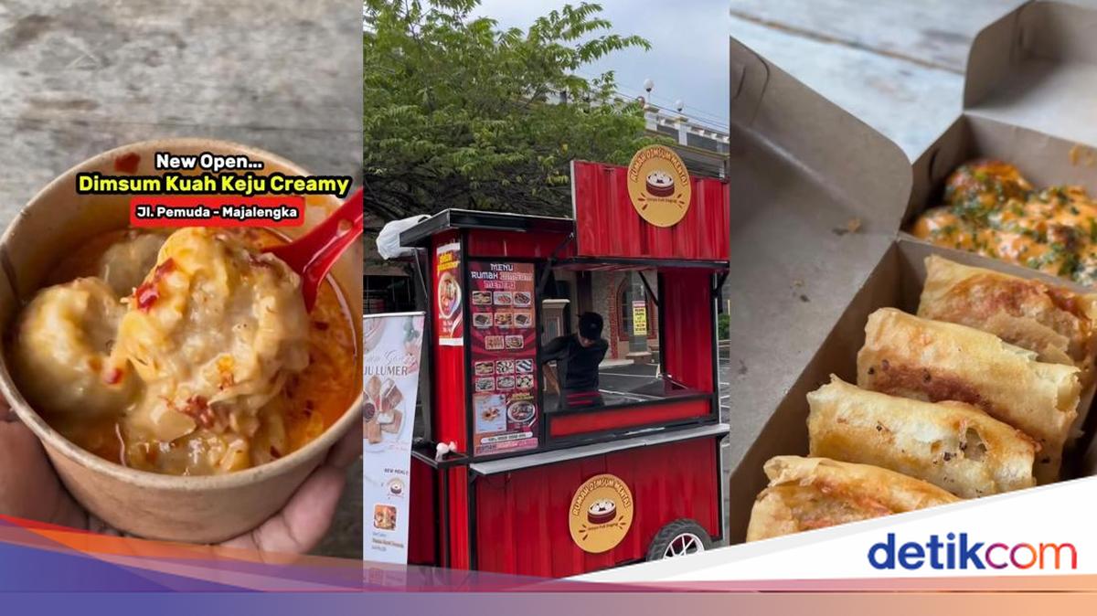 Kreasi Unik Dimsum Kuah Keju yang Bikin Ngiler di Majalengka