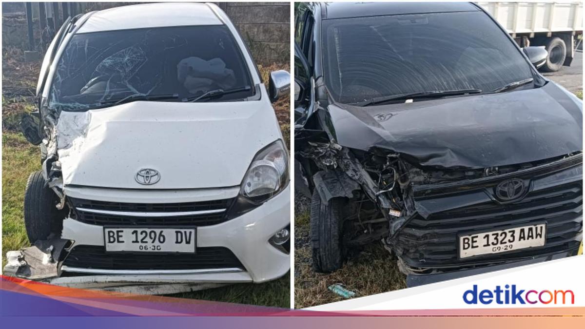 Agya dan Avanza Adu Kambing di Lampung, Satu Orang Tewas