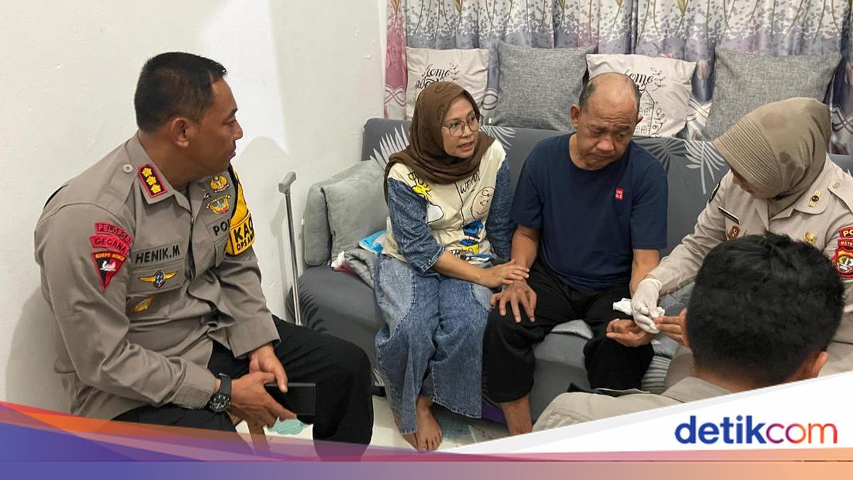 Dansat Brimob Polda Metro Jenguk-Beri Bantuan untuk Anggota yang Sakit ...