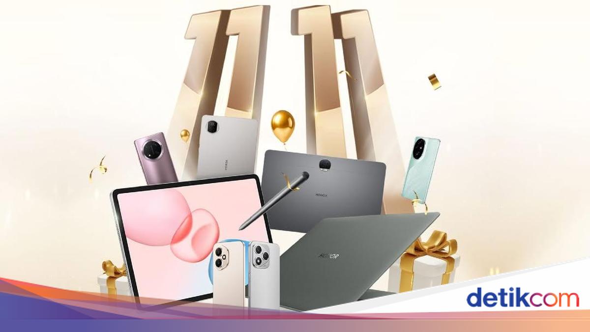 Promo 11.11 Honor di Shopee Mall, Ada Diskon Besar Hingga Rp 2 Juta