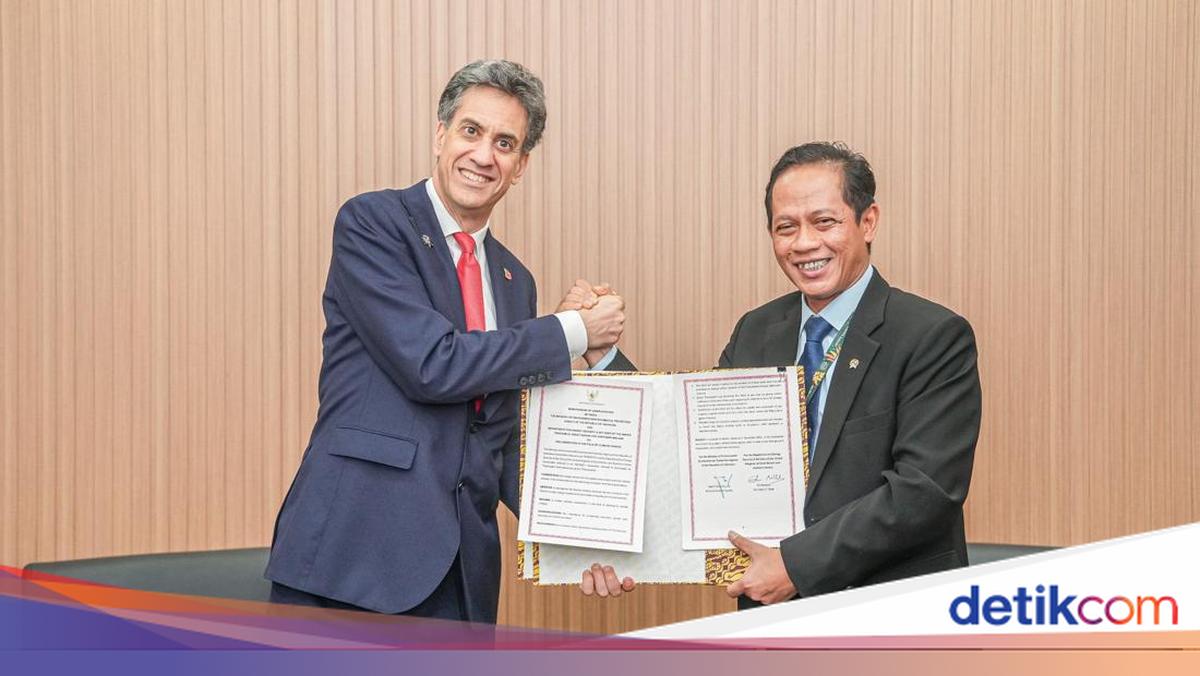 RI-Inggris Teken MoU Pengembangan Mitigasi dan Adaptasi Perubahan Iklim