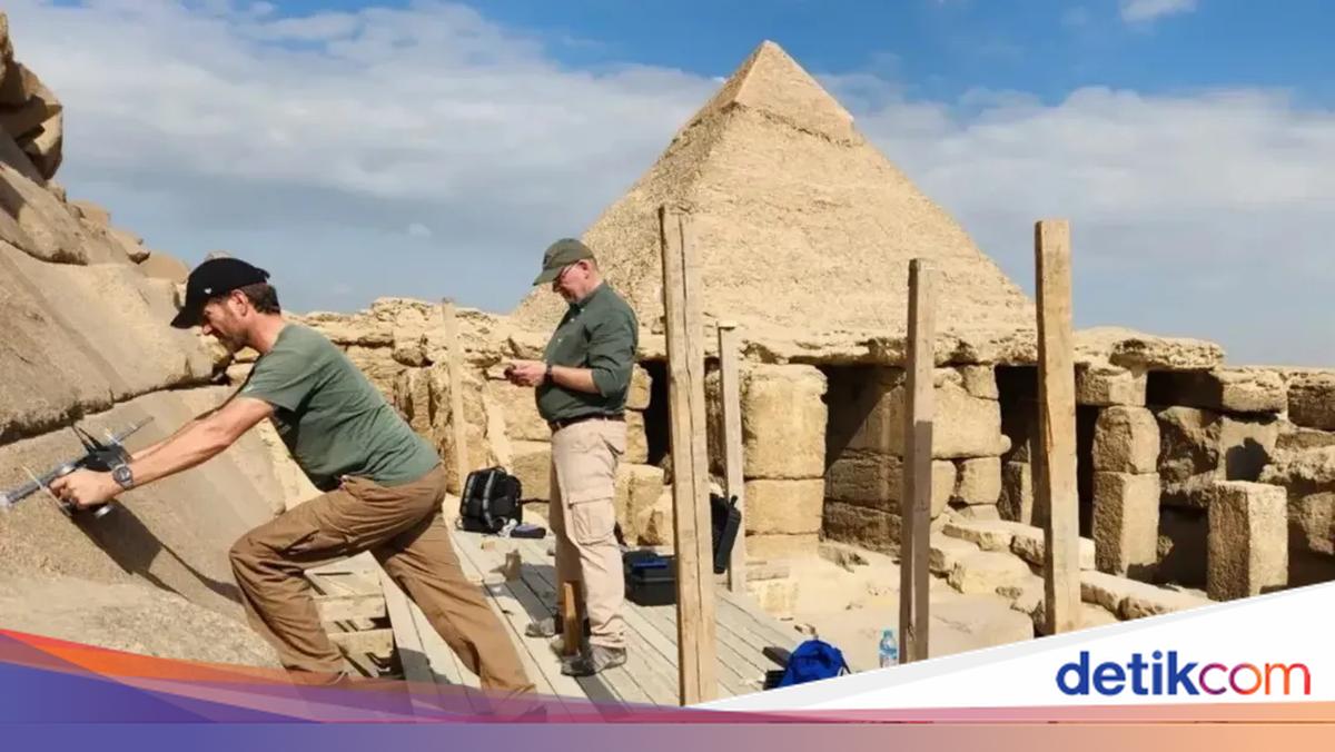 Teknologi Canggih Bongkar Rahasia Baru Piramida Giza
