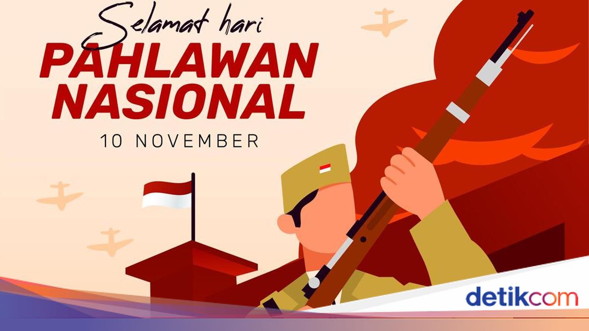 200 Kata-kata untuk Hari Pahlawan 2025, Cocok buat Ucapan dan Caption ...