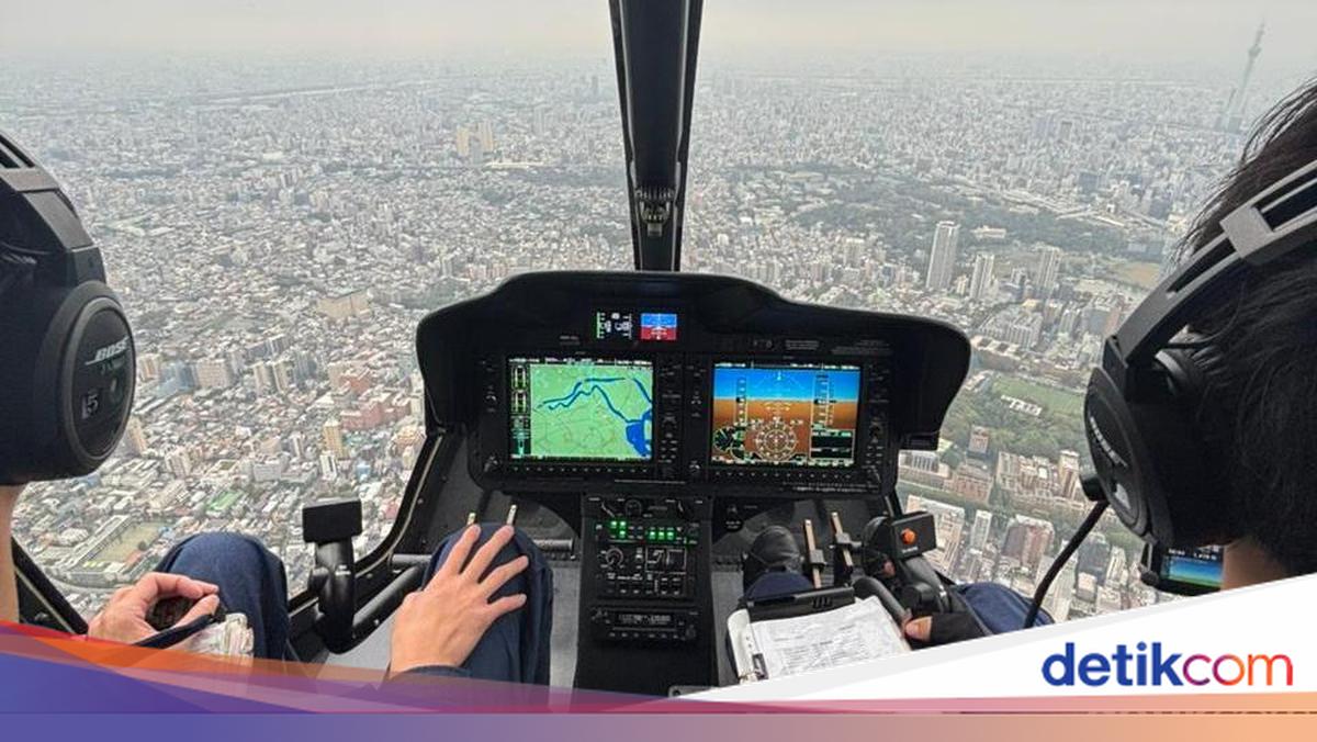 Begini Rasanya Keliling Tokyo Naik Helicopter!