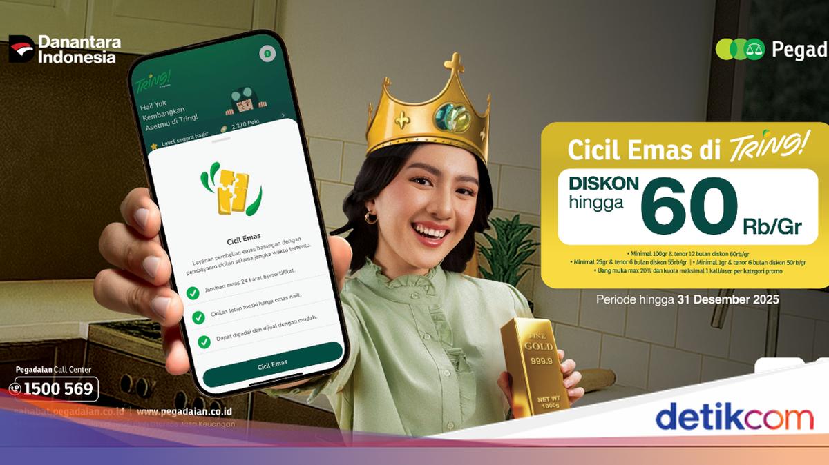Pahlawan Ekonomi Keluarga Cicil Emas Anti Ribet di Tring! by Pegadaian
