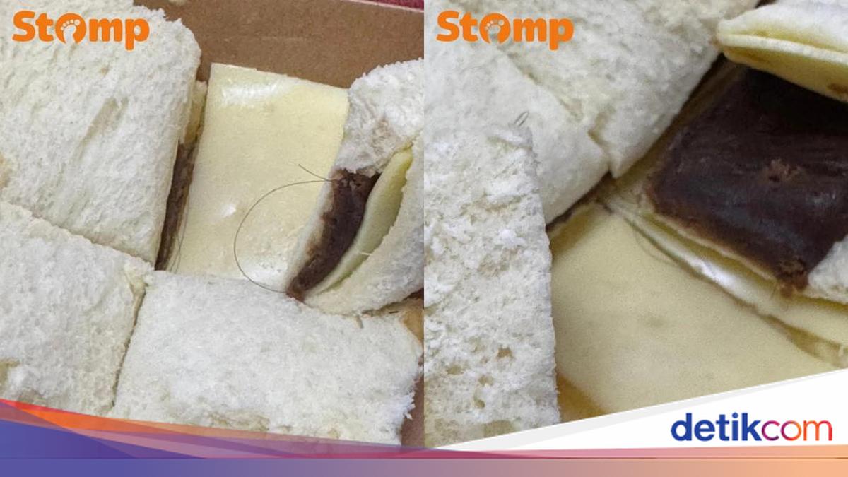 Jijik! Pelanggan Temukan 7 sampai 8 Helai Rambut di Pesanan Roti