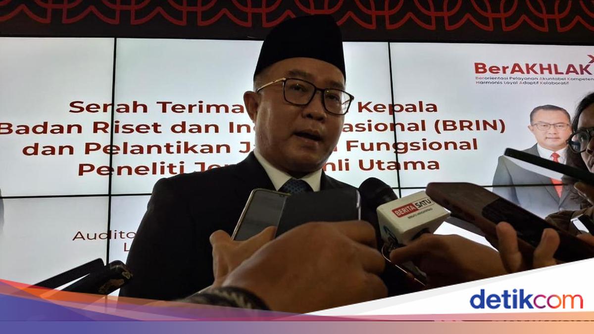 Kepala BRIN: Dana Riset Peneliti dari Mana Saja, Termasuk Danantara