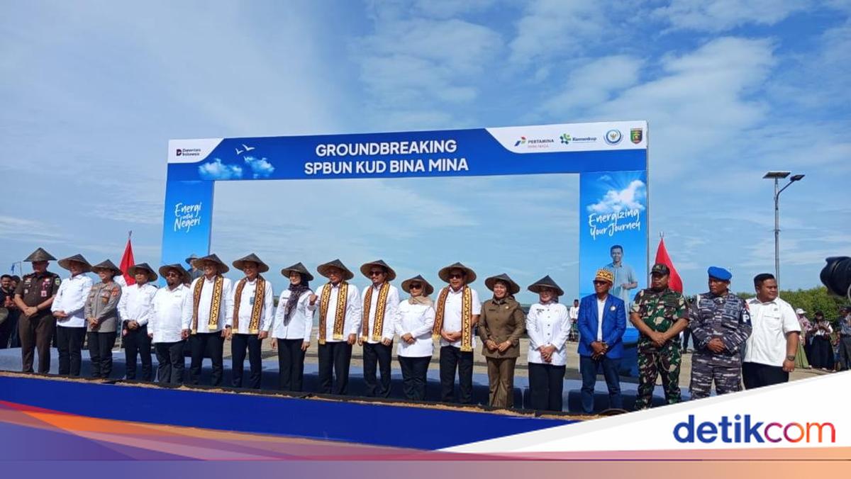 Pertamina & Kemenkop Groundbreaking SPBU Nelayan Pertama di Lampung