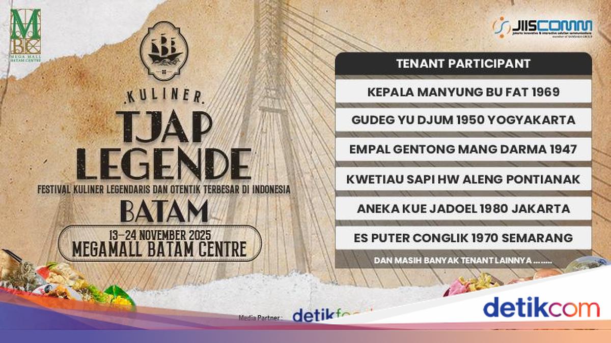 Yuk Serbu! Festival Kuliner Nusantara Tjap Legende Kini Hadir di Batam