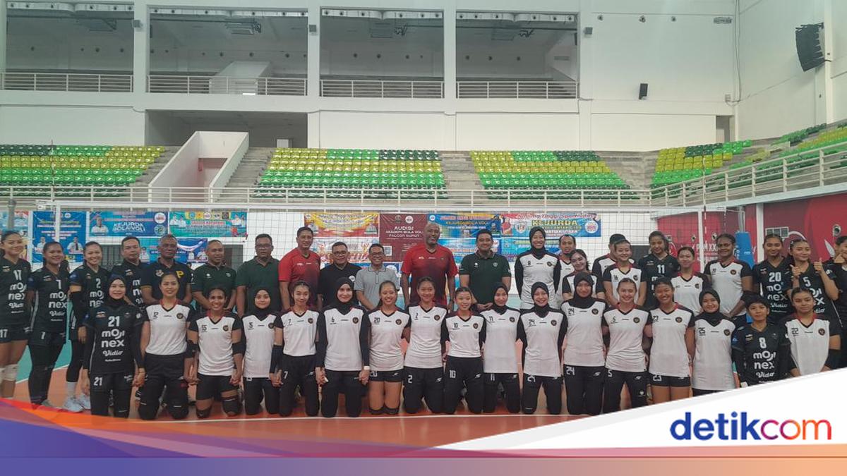 Tinjau TC Timnas Voli Putri untuk SEA Games, Gubsu Bobby: Semoga Dapat Emas