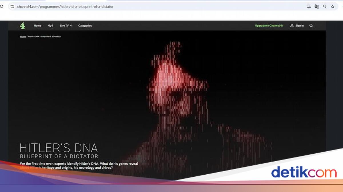 Analisis DNA Ungkap Fakta Kesehatan Hitler