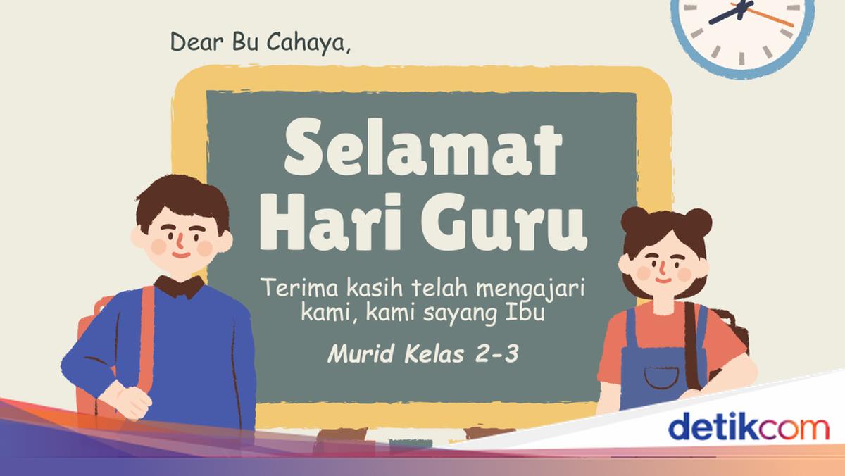 50 Kata-kata Hari Guru Nasional 2025 Simpel dan Menyentuh Hati