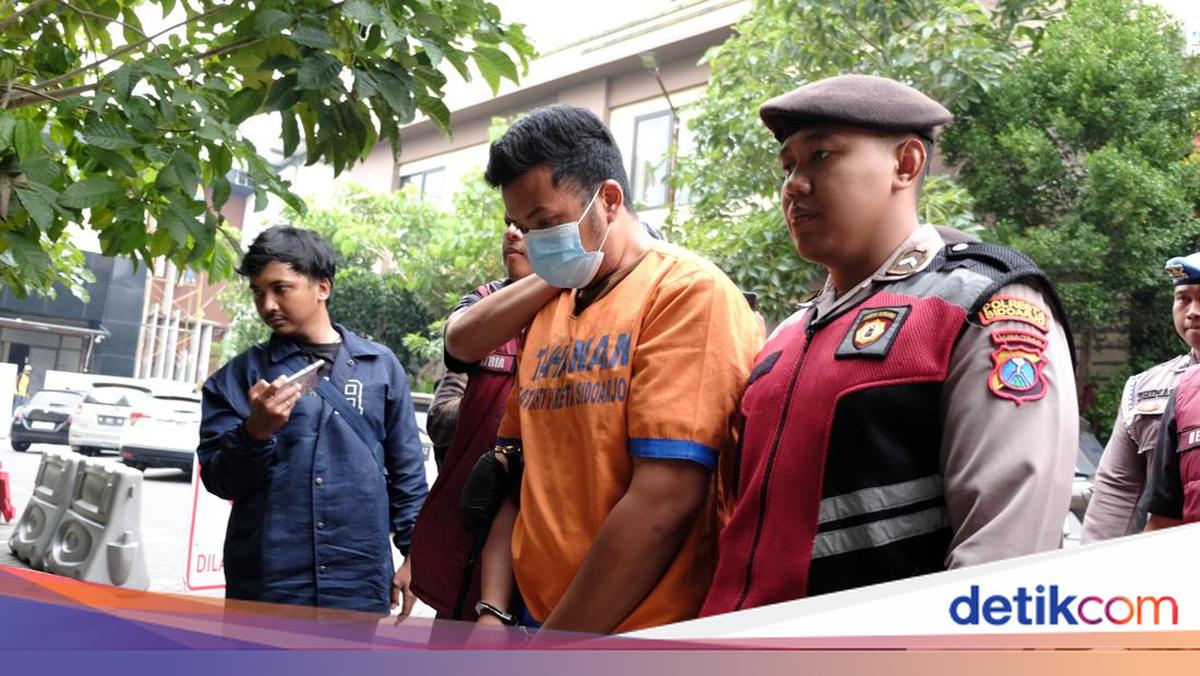 Tampang Latif Pembunuh Wanita Open BO di Hotel Sidoarjo