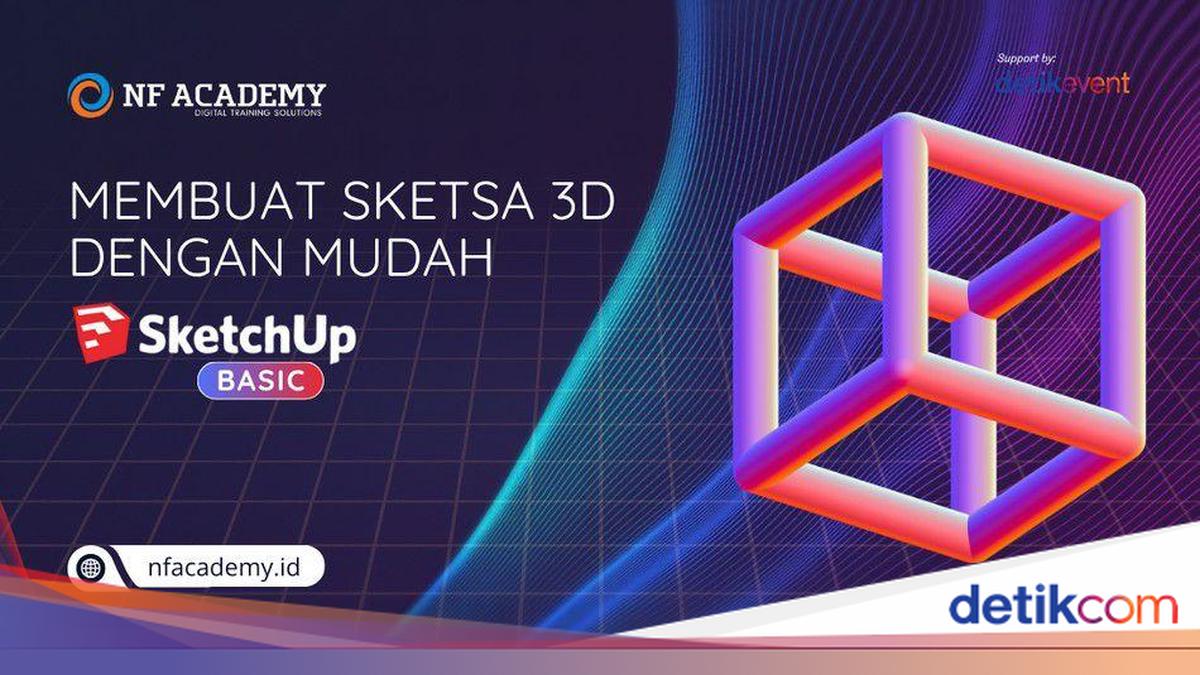 Cara Cepat Bikin Sketsa 3D Profesional Dalam 2 Jam, Cek di Sini!
