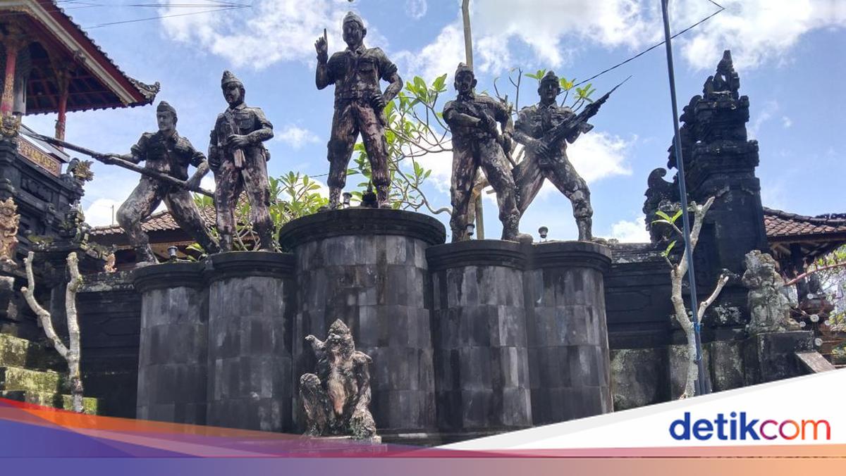 Misteri Patung Ngurah Rai di Pura Dalem Basa
