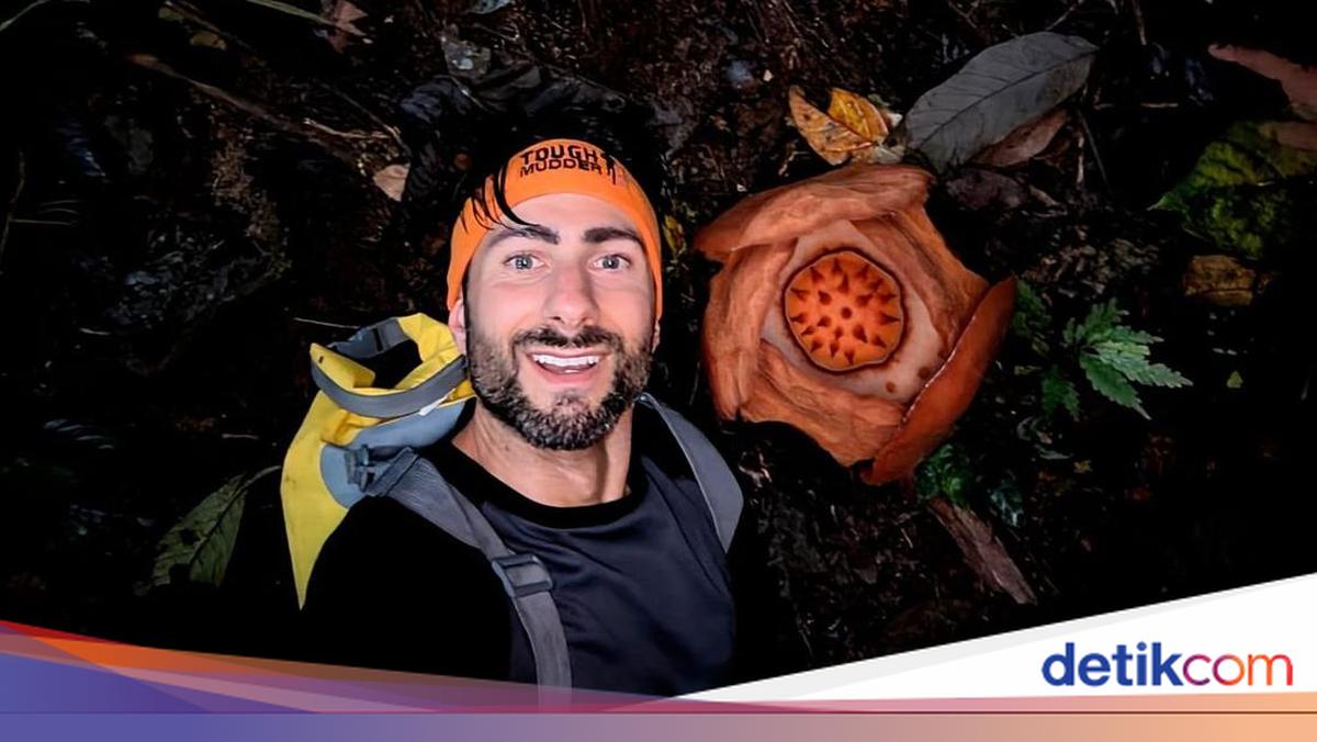 Cerita Haru di Balik Penemuan Bunga Rafflesia Hasseltii yang Lagi Mekar