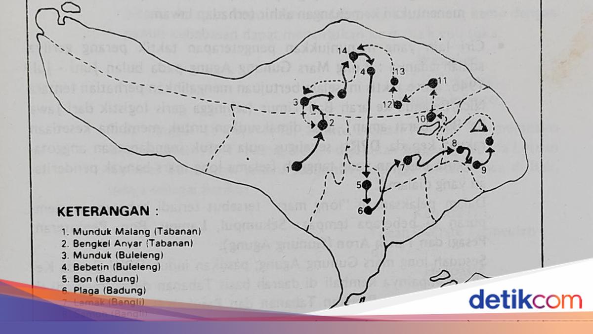Mengikuti Jejak Long March I Gusti Ngurah Rai dalam Perjuangan di Bali