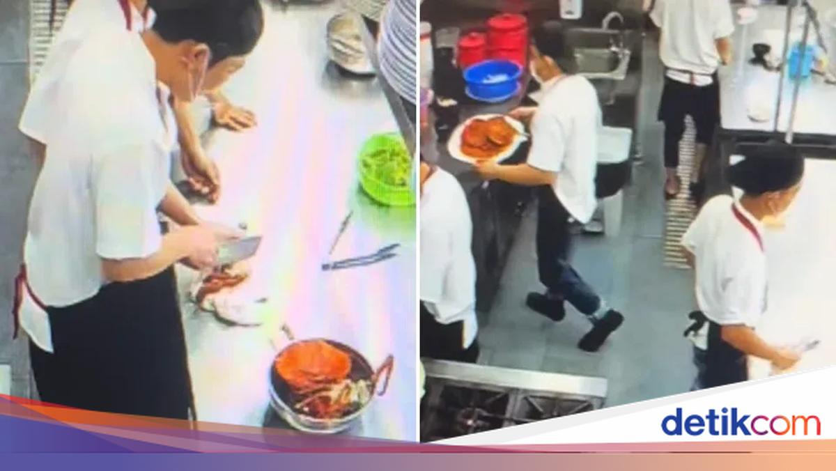 Duh! Restoran Ini Diprotes Gegara Chef Potong Kepiting di Atas Lap