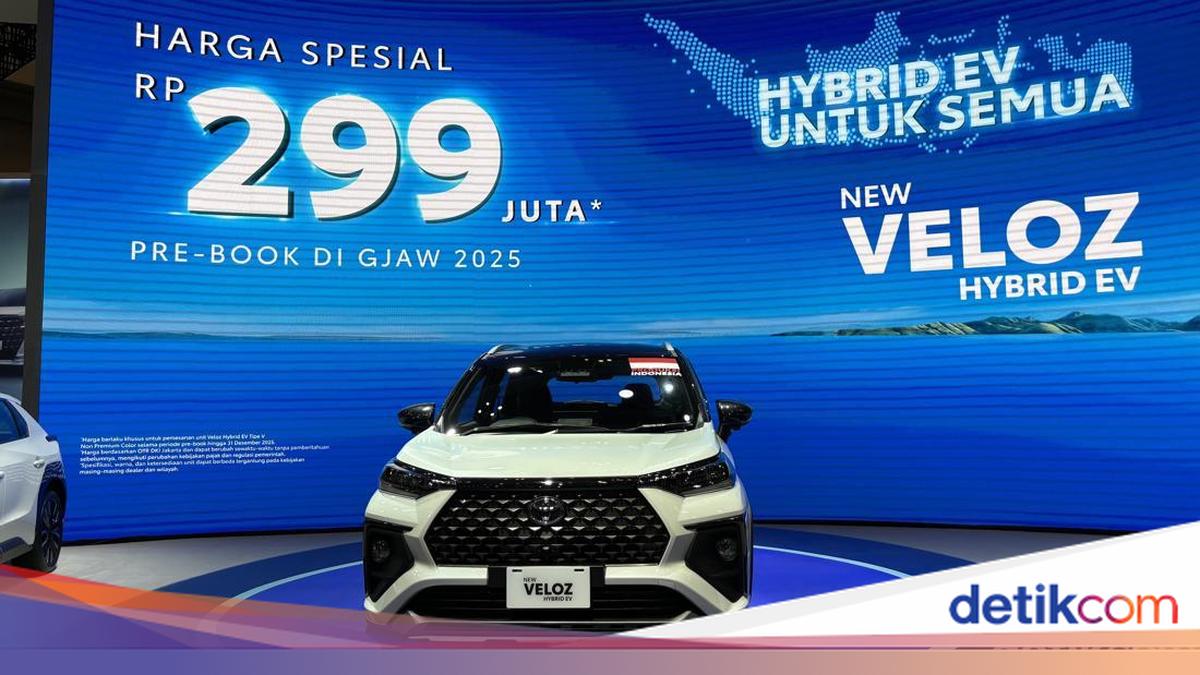 Veloz Hybrid Cuma Rp 299 Juta, Jadi Mobil Hybrid Termurah Toyota