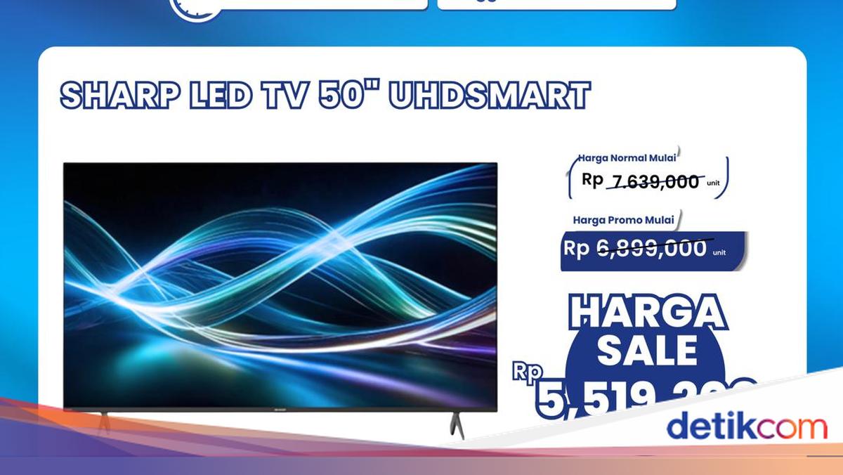 Beli TV 50 Inch di Transmart Full Day Sale Bisa Dapat Diskon Rp 2 Jutaan