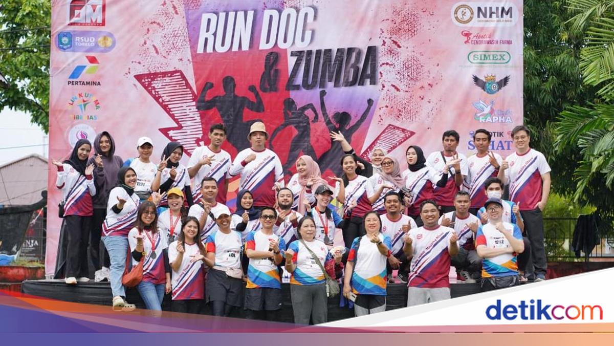 IDI Halut Gelar Doc Run 5K 2025, Peserta Antusias Meski Diguyur Hujan