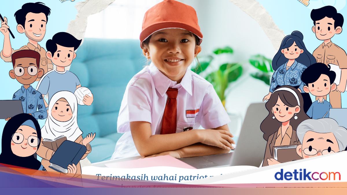 30 Ucapan Hari Guru untuk Anak SD, SMP, dan SMA, Singkat tapi Menyentuh ...