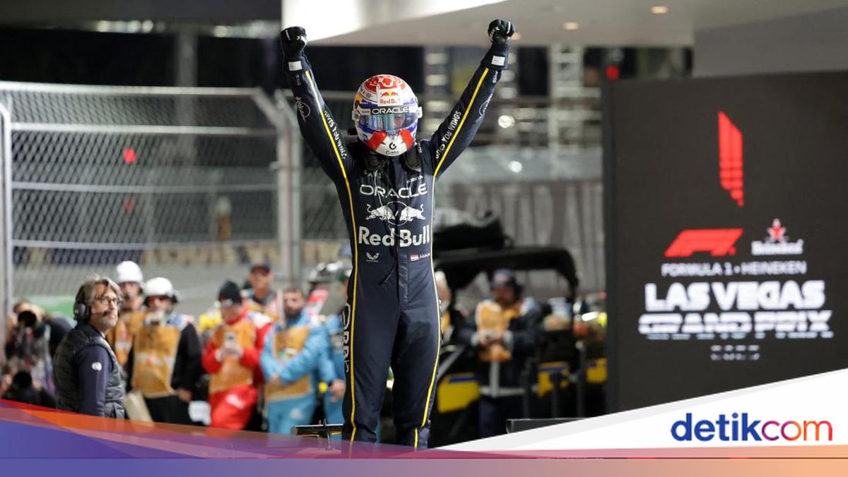 Hasil GP Las Vegas 2025 dan Klasemen F1 usai Balapan